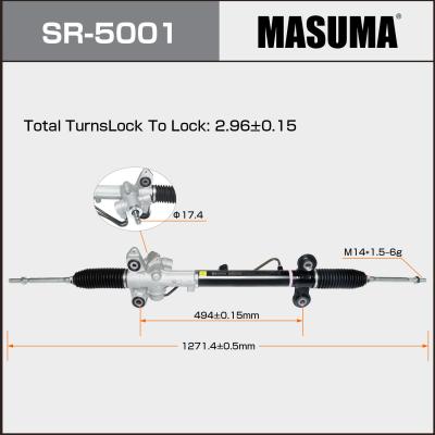 China OE NO. 53601-SWA-Q01 MASUMA RHD Engrenagens de direção hidráulica para Honda Cr-V SR-5001 à venda