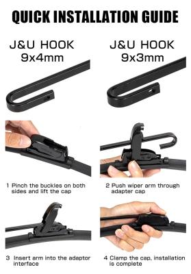 China MU-E022 Windshield Wipers with OE NO. 7832534010 MASUMA NO. MU-E022 for sale