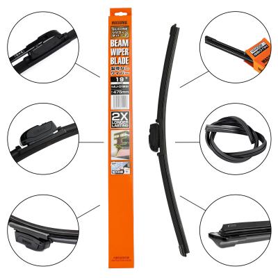 Cina Sì NF489 MU-019Si MASUMA 19 pollici J-HOOK Auto Parts Pareti lucidatrici lame per VW in vendita