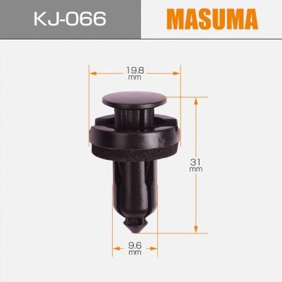 Cina 12*12*2cm nastri di plastica in nylon 91503-SZ5-003 per MAZDA FAMILIA Anno 1995-2013 in vendita
