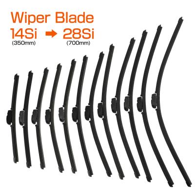 Cina 21 pollici senza telaio Silicone Wiper Blade MU-021Si per Mazda J-HOOK Referenza NO. 3397018400 in vendita