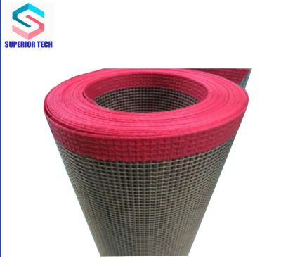 China UV machine conveyor belt Teflon 4*4mm high tempreture consistance for sale
