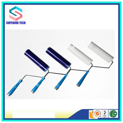 China PP sticky roller/Manual sticky roller for dust removal Clear room product 4