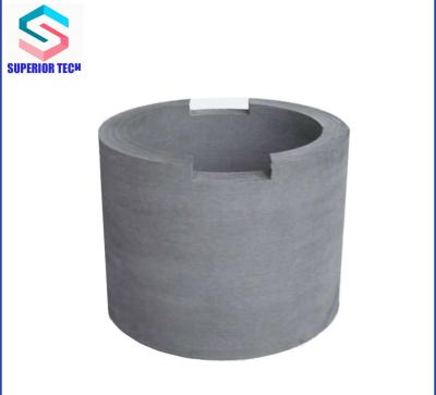 China Carbon fiber cylinder  for wafer growing furnace/carbon fiber felt/ carbon fiber rigid felt/ thermal insulation for sale