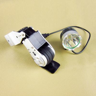 中国 銀製アルミニウム有料ダイナモの自転車ライト セット、LED の道のバイク ライト 販売のため