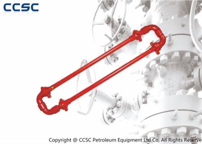 China API 16C Approved High Pressure Pipe Fittings Hose Loop Alloy Steel Material for sale