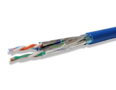 China FTP Cat6A LAN Cable 23AWG 305M/Box for sale