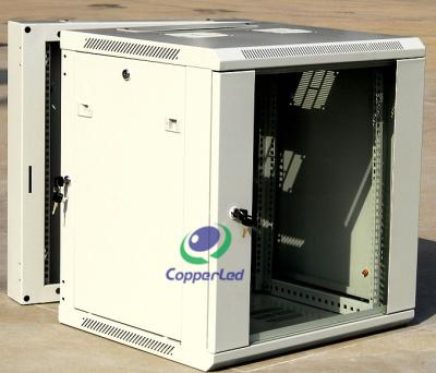 China Double Section Wall Cabinet 22U Cabinet for sale