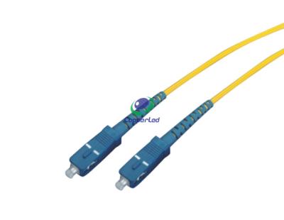 China Singlemode Simplex SC/PC-SC/PC Fiber Optic Patch Cord for sale