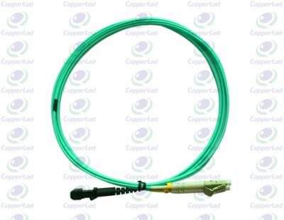 China Multimode Duplex MTRJ/PC-LC/PC Fiber Optic Patch Cord OM3 2mm for sale