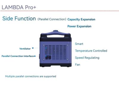 Cina Batteria Stazione elettrica portatile 1000W 220V 50Hz Onda sinusoidale pura in vendita