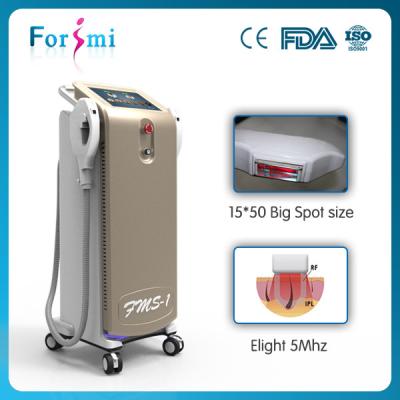China 3 in 1 painless and permanent skin tighten hair removal shr ipl machine for sale
