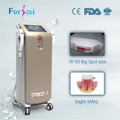 China Super strong cooling system hair removal and skin rejuvenation shr machine clinic use for sale