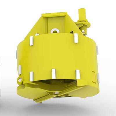 China JTHL Q355C Rock Drilling Bucket Cleaning Bucket with Bullet teeth / rock bits for sale