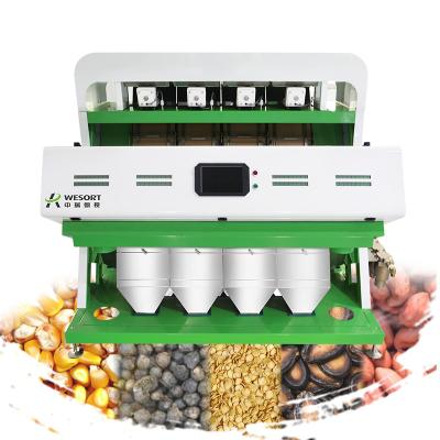 China Easy To Operate Multi-mode Fully Automatic Picking Function Sesame Barley White Melon Picking Seeds Color Sorter for sale