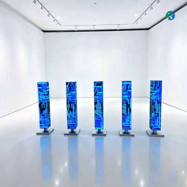 Quality LED Four-sided Column Screen for sale