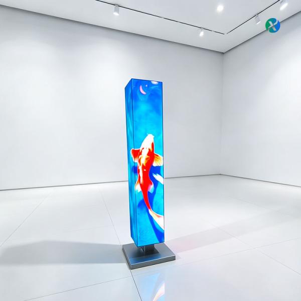Quality LED Four-sided Column Screen for sale