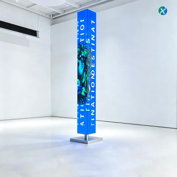 Quality LED Four-sided Column Screen for sale