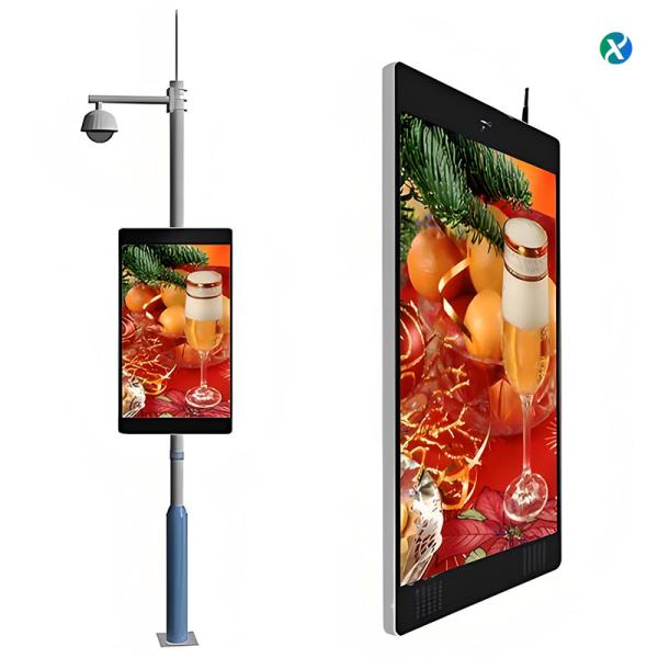 Quality Outdoor Street Pole LED Screen for sale