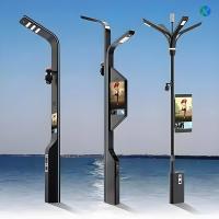 Quality Outdoor Street Pole LED Screen for sale