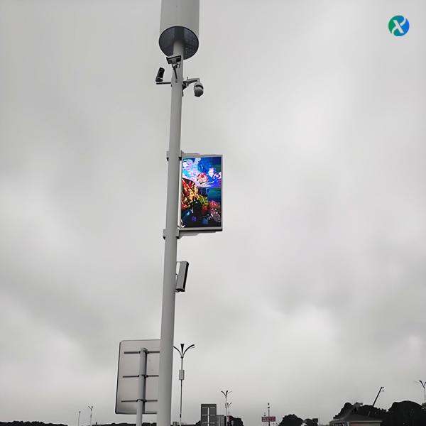 Quality Outdoor Street Pole LED Screen for sale