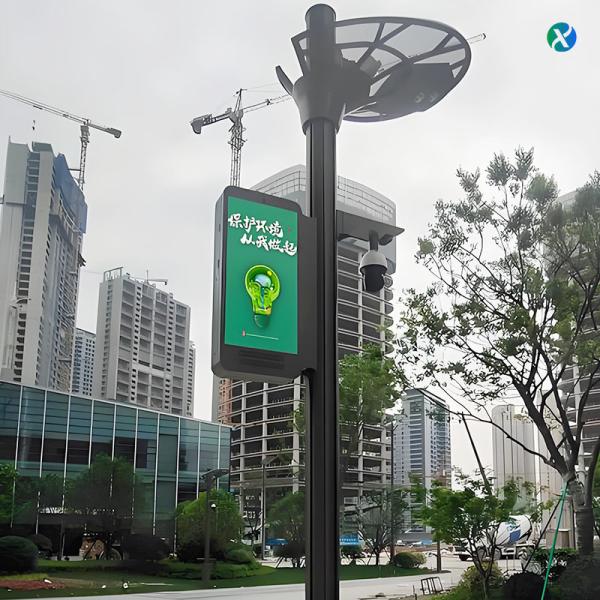 Quality Outdoor Street Pole LED Screen for sale