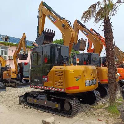 Κίνα Sany SY75C εκσκαφέας με χωρητικότητα κουβάς 0,32M3 και εξαιρετική απόδοση εργασίας προς πώληση