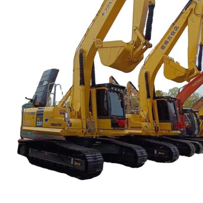 Китай Использованный экскаватор Komatsu Оригинальный экскаватор PC220 с емкостью ведра 1,2 м3 в Японии продается
