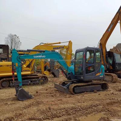 中国 SWE60E クローラー掘削機 オリジナル水力シリンダーと 0.34M3 バケット容量 販売のため