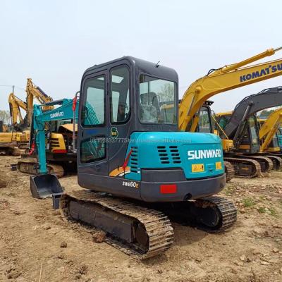 中国 SWE60E クローラー掘削機 オリジナル水力シリンダーと 0.34M3 バケット容量 販売のため