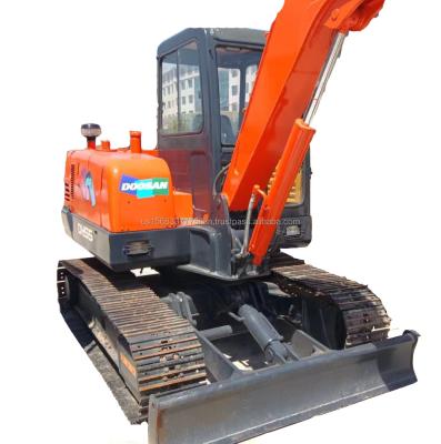 Cina Macchina idraulica per la costruzione DOOSAN DH55 Escavatore con buona efficienza e prestazioni in vendita