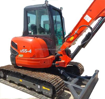 中国 日本原型 KUBOTA KXU55 ミニ掘削機 5.5 トン 原型エンジンとPLCで使用 販売のため