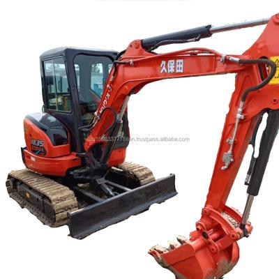 中国 オリジナル KUBOTA KXU35 ミニ掘削機 3.5 トン 20.6kw ハイドロリックバルブで使用 販売のため