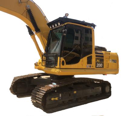 Китай Оригинальный экскаватор Komatsu PC200 мощностью 20 тн и с небольшим рабочим временем продается