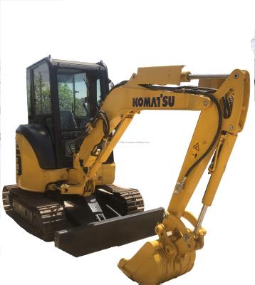 China Komatsu PC35 Crawler Excavator met originele hydraulische cilinder en lage werktijden Te koop