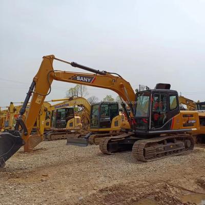 China SANY SY155C graafmachine Uitstekende conditie voor mijnbouwwerk lage werktijden en motor Te koop