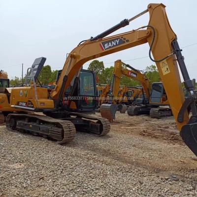 China SANY SY155C graafmachine Uitstekende conditie voor mijnbouwwerk lage werktijden en motor Te koop