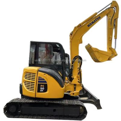 China Excavadora usada Komatsu PC50 com cabine piloto 5020 KG Peso cilindro hidráulico original à venda