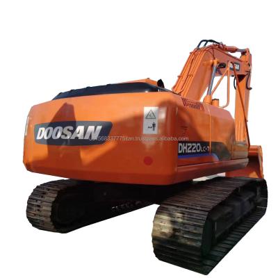 China 98kw Engine Doosan DH220 22Ton Used Excavator Multi Function Machine for Retail at Great for sale