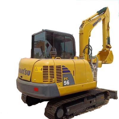 China 6TON Peso de operação Excavadora hidráulica Crawler Excavadora original Komatsu PC60 Usada à venda