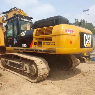 中国 中古キャタピラー 336D掘削機 2.27M3 バケツ容量 37トンの稼働重量 販売のため