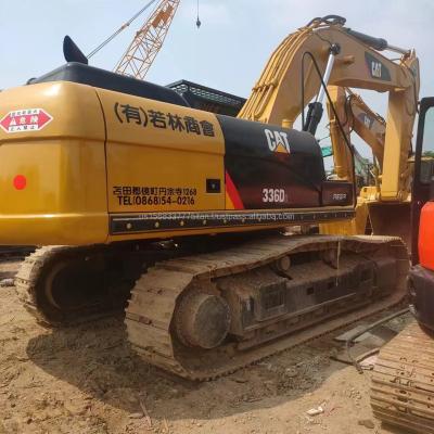 中国 中古キャタピラー 336D掘削機 2.27M3 バケツ容量 37トンの稼働重量 販売のため