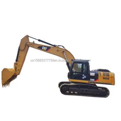 China Excavadora Cat 330 de 30 toneladas usada com poucas horas de trabalho e bomba hidráulica original à venda