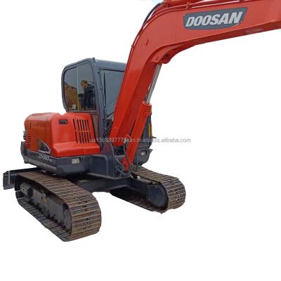 Κίνα Η εκσκαφέας DOOSAN DX60 με χωρητικότητα κουβάς 0,21M3 στην αγορά υδραυλικών κατασκευών προς πώληση