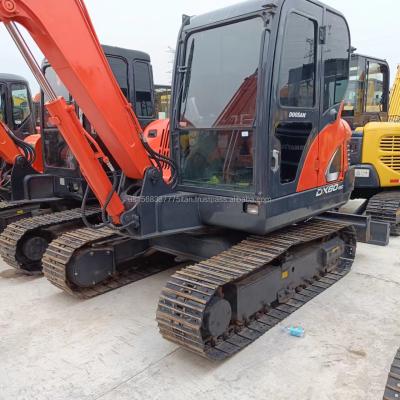 Κίνα Η εκσκαφέας DOOSAN DX60 με χωρητικότητα κουβάς 0,21M3 στην αγορά υδραυλικών κατασκευών προς πώληση