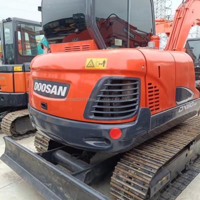 Κίνα Η εκσκαφέας DOOSAN DX60 με χωρητικότητα κουβάς 0,21M3 στην αγορά υδραυλικών κατασκευών προς πώληση