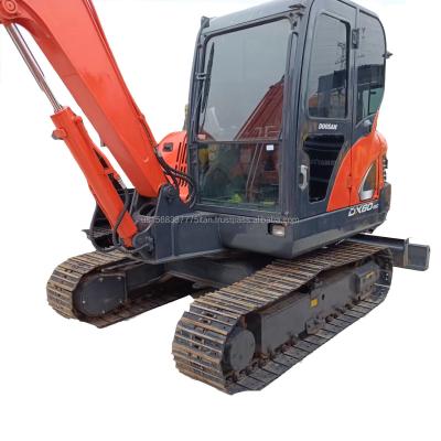 China Excavadora DOOSAN DX60 Excelente Eficiência Perfeita para Máquina de Construção Hidráulica à venda