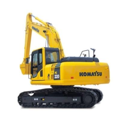 China Excavadora Komatsu PC220 de 22 toneladas com bomba hidráulica original e capacidade de balde de 1,2 M3 à venda