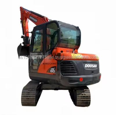 China DOOSAN DX60 Excavadora e Máquina de Construção Hidráulica com 0-2000 horas de trabalho em 2016 à venda