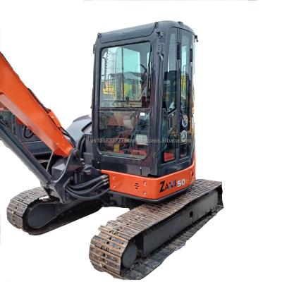 Cina Hitachi ZX50u mini escavatore da 5 tonnellate con pompa idraulica originale e 0-2000 ore di lavoro in vendita